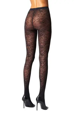 Wolford Snakeskin Print Tights