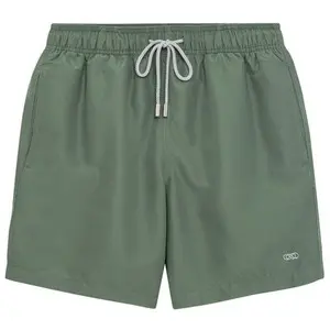 LE CLUB Le Club Resortwear 4-Way Stretch Swim Trunks Green