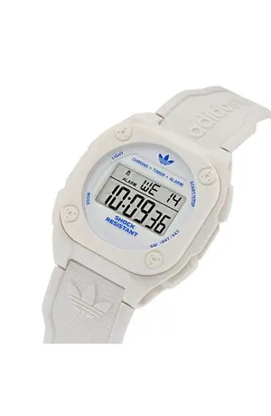 Adidas City Tech 4 Silicone Strap Watch