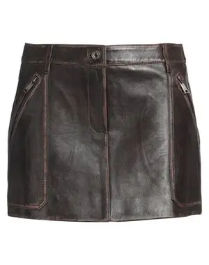Michael Kors Mini Lambskin Pencil Skirt