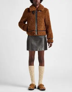 Michael Kors Mini Lambskin Pencil Skirt