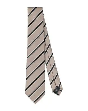 Dunhill Striped Silk Necktie - Beige
