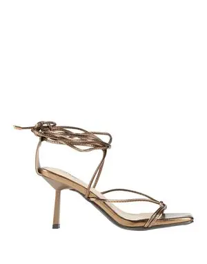 Menbur Synthetic Material Sandals - Yellow