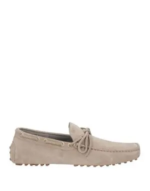 Canali Leather Loafers - Grey