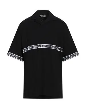 Men's Versace Black Polos