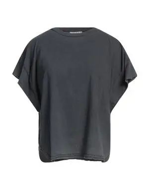Crossley Cotton Jersey Crop Tee - Grey