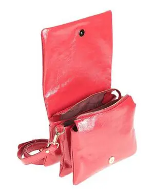 MY BEST BAG FIRENZE Leather Flap Bag - Red