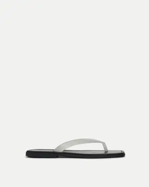 Veronica Beard Clea Jelly Flip-Flop Sandal Coconut