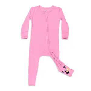 BELLABU BEAR Convertible Footie - Bubblegum Pink
