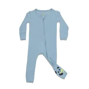 BELLABU BEAR Convertible Footie - Oasis Teal