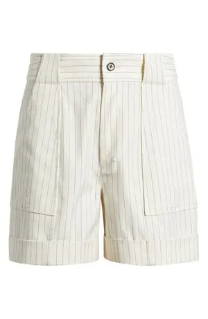 Rails Maryam Pinstripe Cargo Shorts