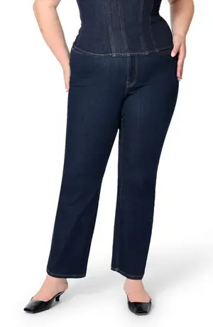 Warp + Weft Straight Leg Jeans For Women