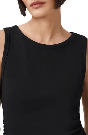 ALLSAINTS Katarina Stretch Cotton Tank Top - Black