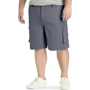 True Nation By Dxl Zip Up Shorts For Men
