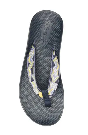 CHACO Classic Leather Flip-flop - Paddle Shadow Citron