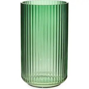 LYNGBY PORCELAEN 10-inch Fluted Vase - Green