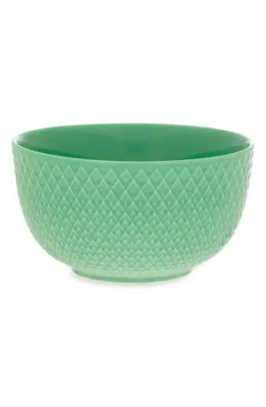 LYNGBY PORCELAEN Rhombe Color Bowl - Green