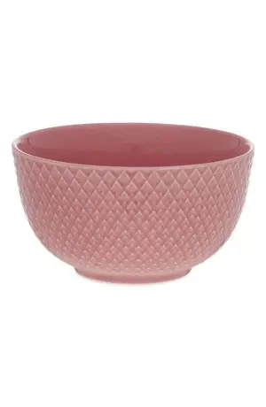 LYNGBY PORCELAEN Rhombe Color Bowl - Rose