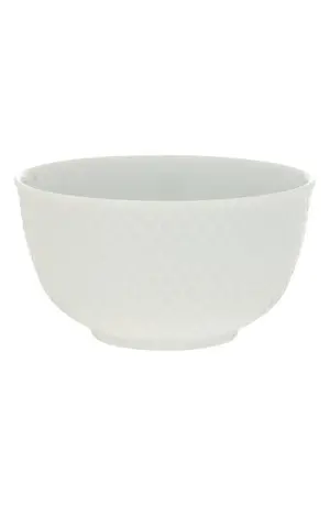 LYNGBY PORCELAEN Rhombe Color Bowl - White