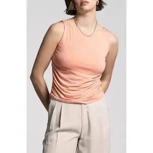 WEEKEND LOS ANGELES Nico Stretch Tank - Muted Clay