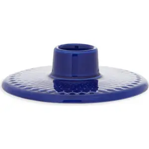 LYNGBY PORCELAEN Rhombe Color Candleholder - Dark Blue