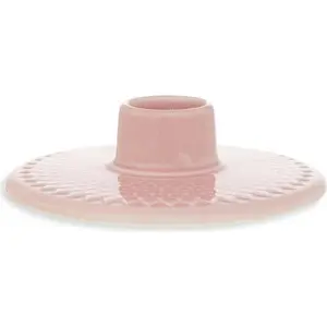 LYNGBY PORCELAEN Rhombe Color Candleholder - Rose