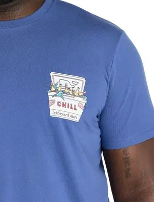 Vineyard Vines Big & Tall Chill Cooler Graphic Tee