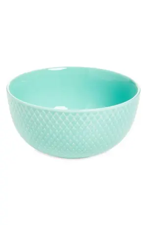 LYNGBY PORCELAEN Rhombe Color Bowl - Aqua