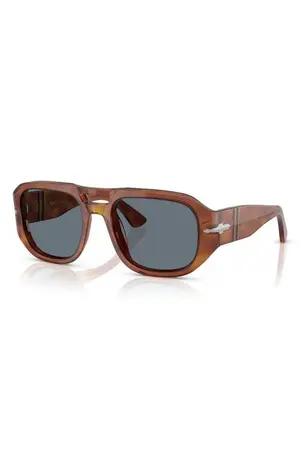 Persol 56mm Pilot Sunglasses