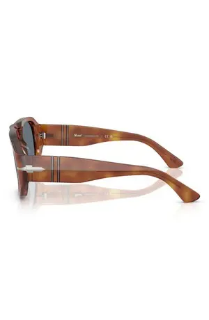 Persol 56mm Pilot Sunglasses