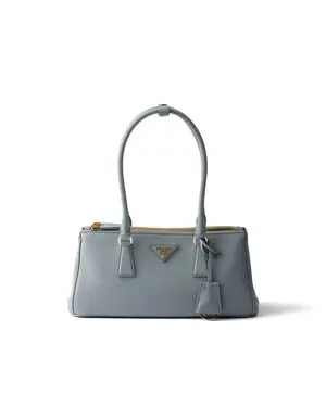 Prada Galleria Medium Leather Bag - Light Blue