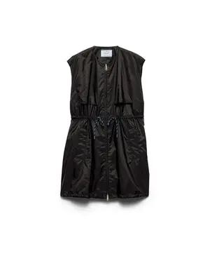 Prada Re-nylon Mini-dress - Black