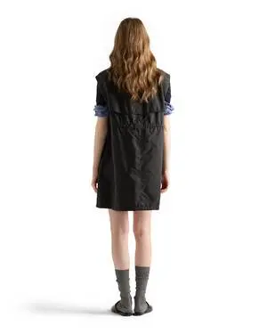 Prada Re-nylon Mini-dress - Black
