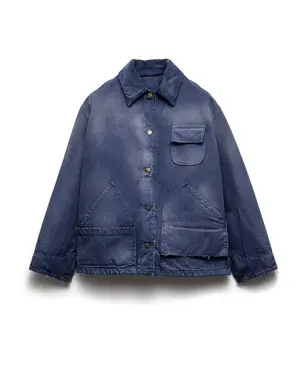 Prada Canvas Trucker Jacket