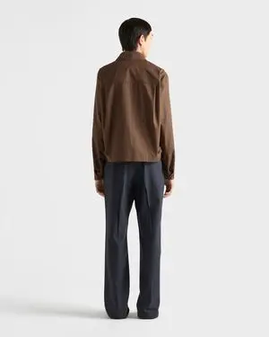Prada Cotton-blend Blouson Jacket