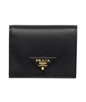 Prada Leather Wallet - Black
