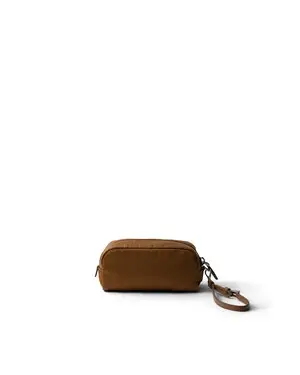 Prada Re-nylon Pouch - Brown