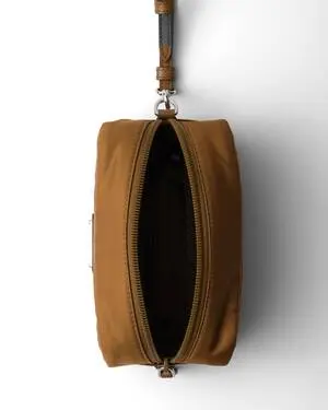 Prada Re-nylon Pouch - Brown