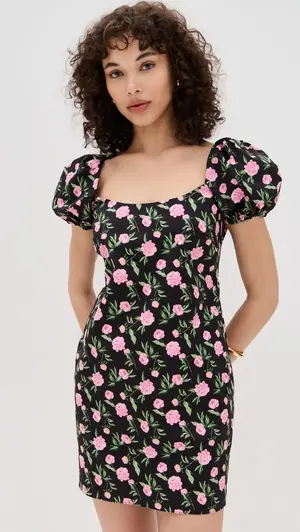 Misa Analie Floral Mini Dress