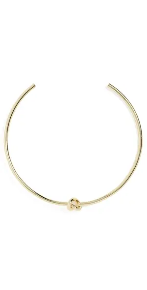 Shashi Knot Cuff Necklace - Gold