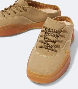 ERL Canvas Mules - Brown