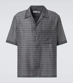 Men's Grey Check Shirts