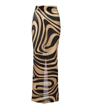 Emilio Pucci Printed Maxi Skirt
