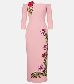 Oscar De La Renta Embroidered Evening Dresses