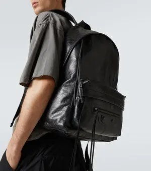 Balenciaga Le City Leather Backpack