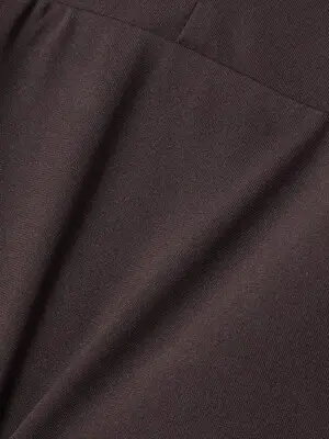 Max Mara Cristel Belted Open-back Swimsuit