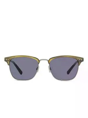 Shinola Runwell Tortoiseshell Sunglasses - Green