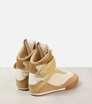 Chloé Kick High-top Leather Sneakers - Multicoloured