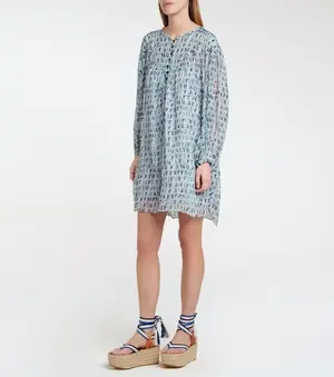 MARANT ETOILE Silorion Tie-dye Minidress