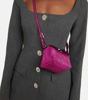 EERA Moonbag Metallic Leather Clutch